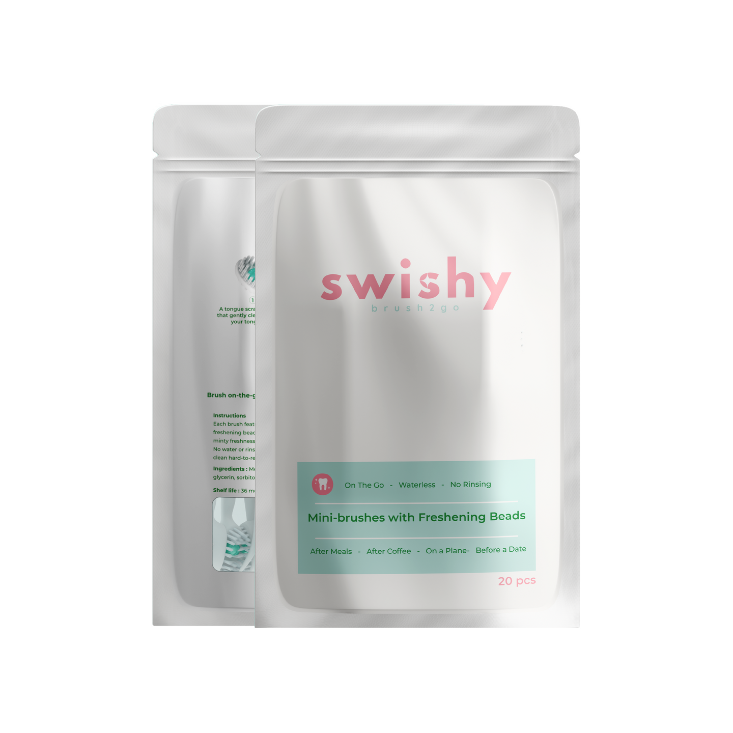 SWISHY BRUSH 2 GO